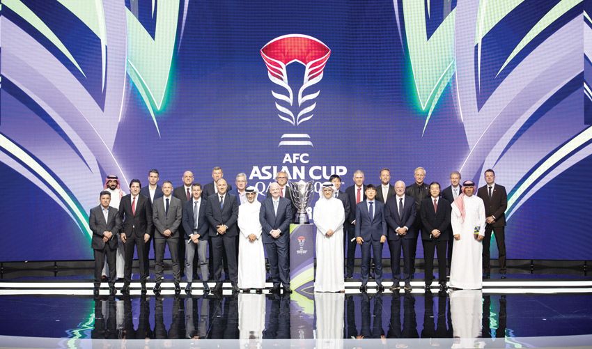 أخبار الخليج قرعة متوازنة والكشف عن شعار كأس آسيا 2023سلمان بن